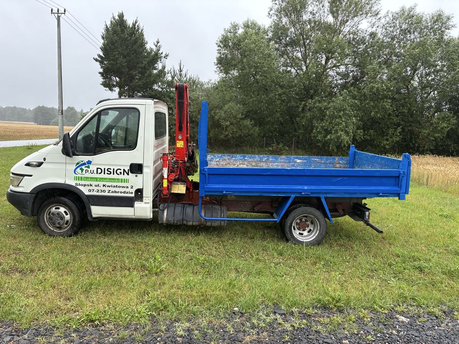 Iveco dally 35c12 wywrot hds fassi f45 Słopsk • OLX.pl