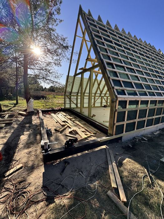 Каркасні будинки модульні будинки: 499 € - Будівельні послуги Луцьк на Olx