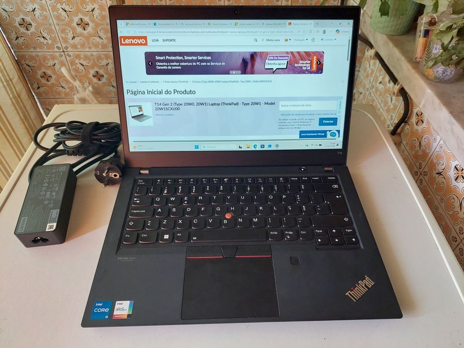 Lenovo Thinkpad T14 Gen 2 - Intel i5 1135G7 24GB Ram Sacavém E Prior ...