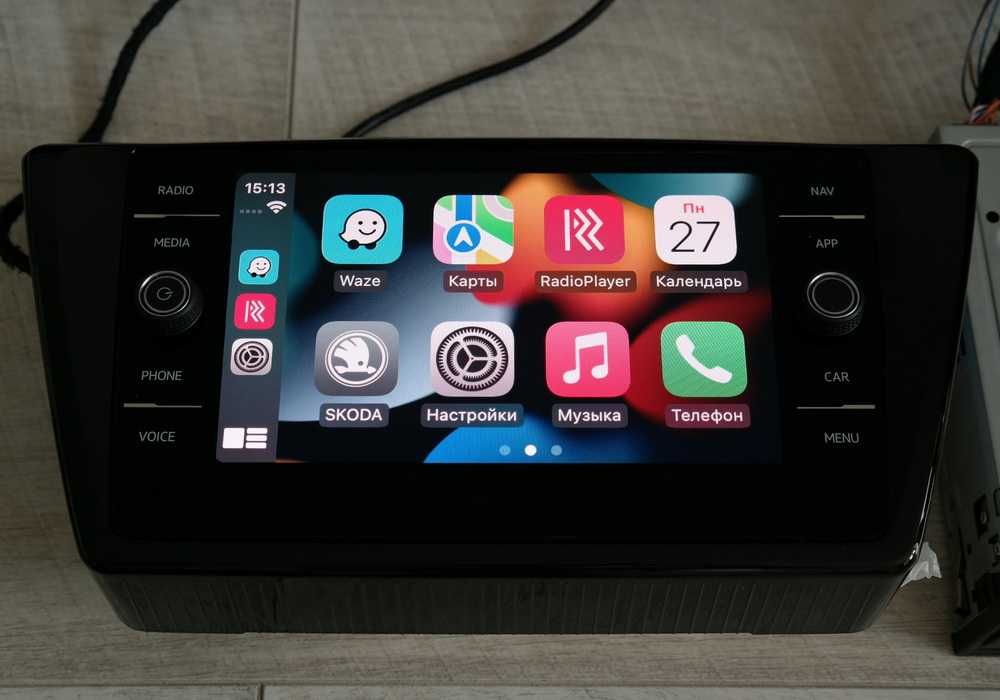 Блок MQB Skoda Amundsen MIB2.5 Octavia Superb - Apple CarPlay, Android: 400 $ - Магнітоли інших ...