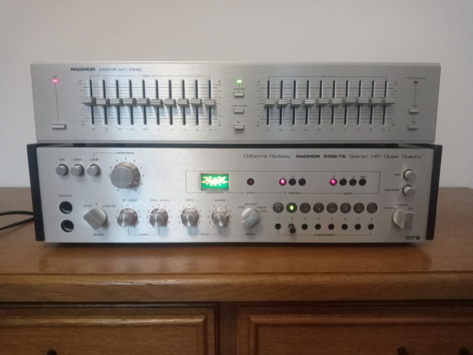 Wzmacniacz UNITRA Radmor 5102 TE korektor 5470 Białystok Antoniuk • OLX.pl