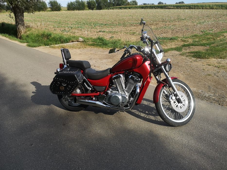 Suzuki VS750 intruder tylko 24 tys. km, bdb stan Kraków Wzgórza Krzesławickie • OLX.pl