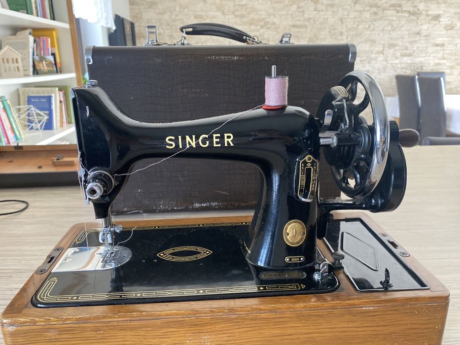 Stara maszyna do szycia Singer model 99k Gierłachowo • OLX.pl