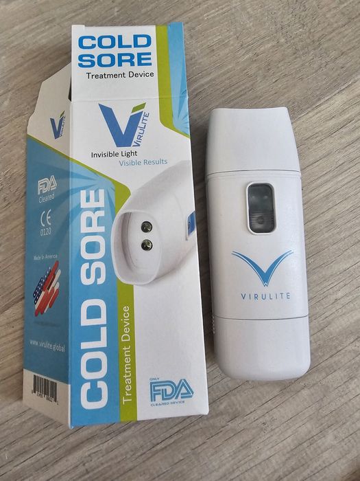 Virulite cold sore, urzadzenie do likwidowania opryszczki ustnej ...