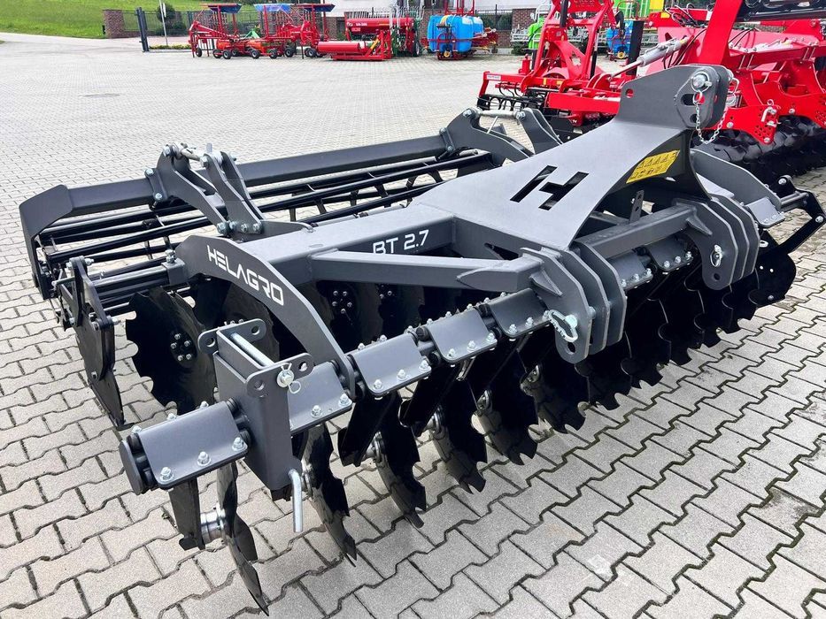 Brona talerzowa 3,0 m 2,7 m 2,5 m HELAGRO - nowość !!! Mirachowo • OLX.pl