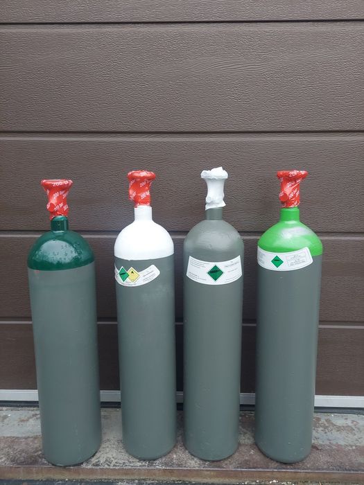 Butle 6.5l Argon, Mix,Tlen ,Co2,Azot 200bar Stogniowice • OLX.pl