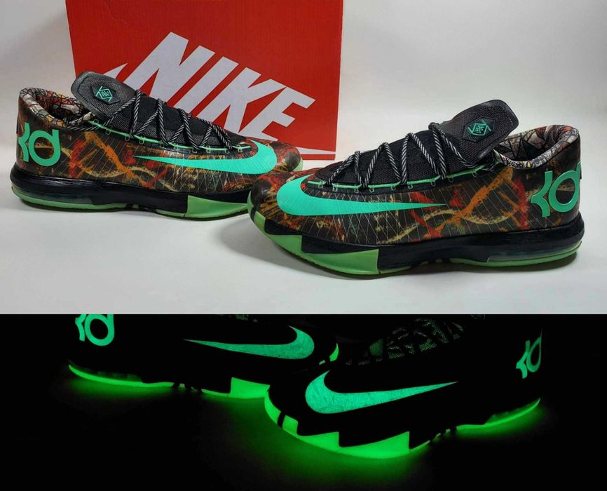 Кросівки Nike KD 6 All Star illusion (р. 48) фосфорні air max zoom: 3 500 грн. - Кросівки для ...