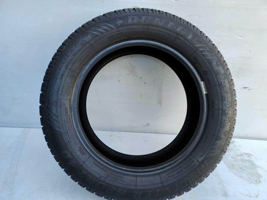 Opony Zimowe 205/60/16 Dunlop 4D 4szt 7mm Głogów • OLX.pl
