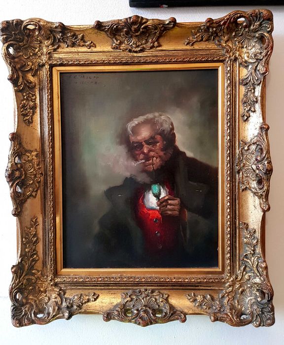 Obraz olejny Friedrich Karl Thauer Kraków Stare Miasto • OLX.pl