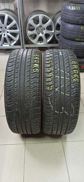 Шини літо б/у 215/55/17 Hankook optimo k451 6,7 2019р резина brd65: 41 ...