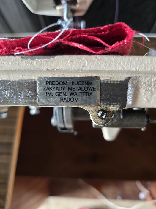 Maszyna do szycia Łucznik 432 i Owerlok Elna Lock F3 overlock overlok ...