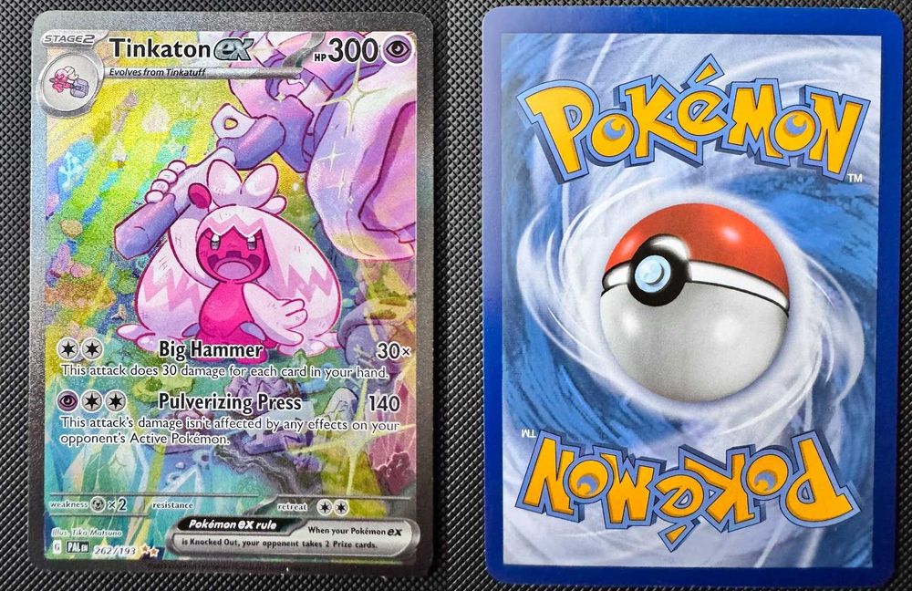 Karta pokemon Tinkaton ex (PAL 262) Wrocław Śródmieście • OLX.pl