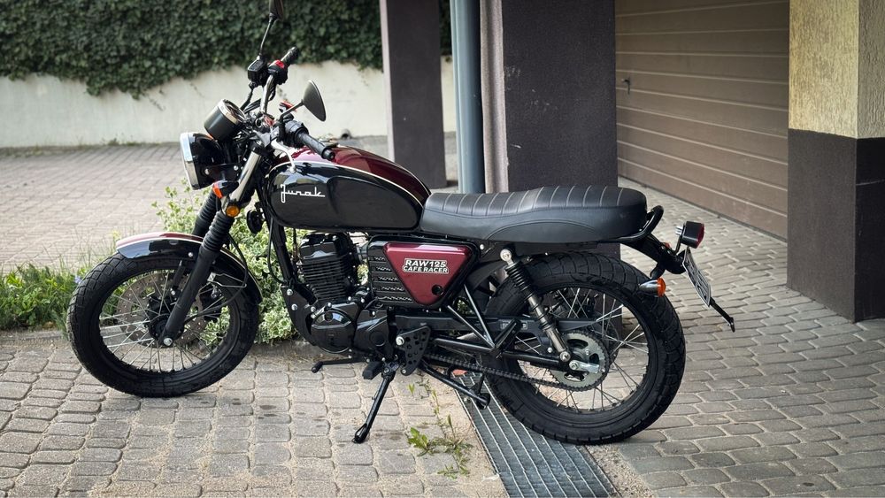 Motocykl Junak 125 RAW Cafe Racer 2023 gwarancja Gdynia Witomino-Leśniczówka • OLX.pl
