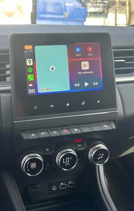 Renault Arkana Captur Clio V Bezprzewodowy android auto i carplay ...