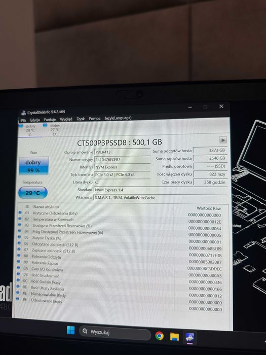 Laptop Lenovo Thinkpad T480 i7-8650U Nvidia MX150 32GB ram 500GB M.2 ...