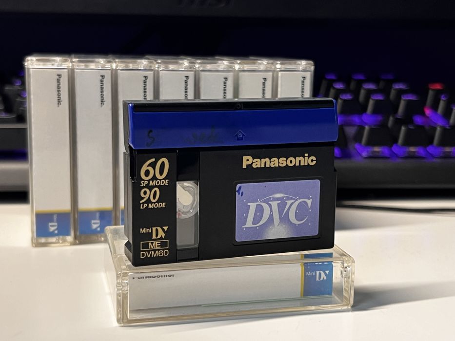 Kaseta MiniDV Panasonic ME DVM60 SP/LP 60/90 60min do kamery Mini DV Lublin • OLX.pl