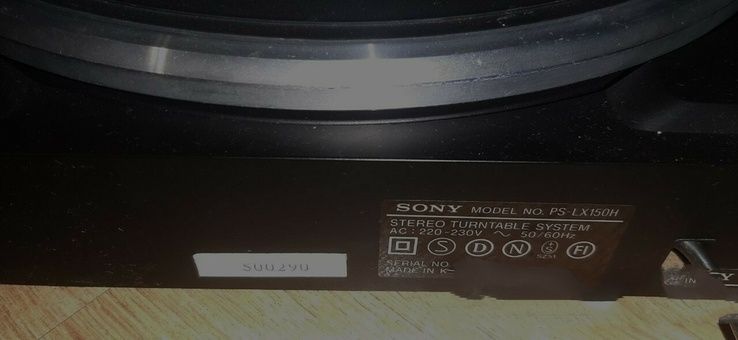 Sony PS-LX-150H Проигрыватель виниловых пластинок: 3 800 грн. - Cd / md ...