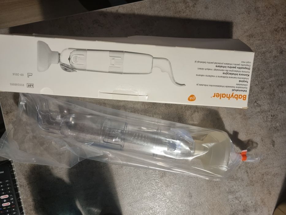 Inhalator Babyhaler-komora inhalacyjna GSK Nowy Poznań Podolany • OLX.pl