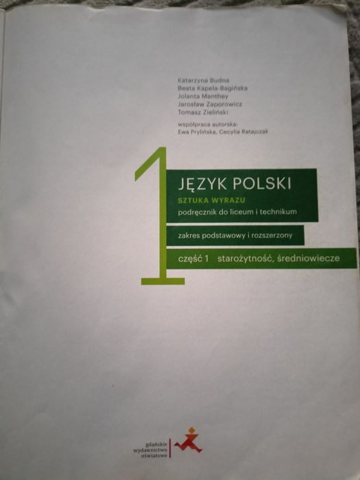 Język polski sztuka wyrazu część 1 i 2 Pasieka • OLX.pl