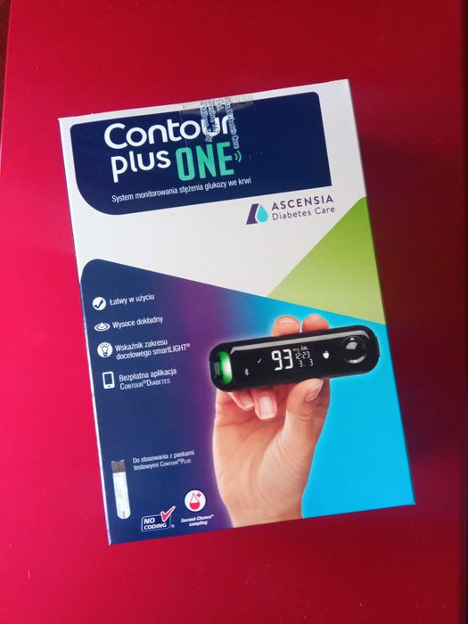 Contour plus one NAJLEPSZY glukometr do pomiaru cukru aplikacja smart ...