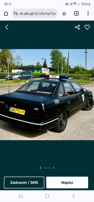Ford taurus detroit police SUPER CENA! Płock • OLX.pl