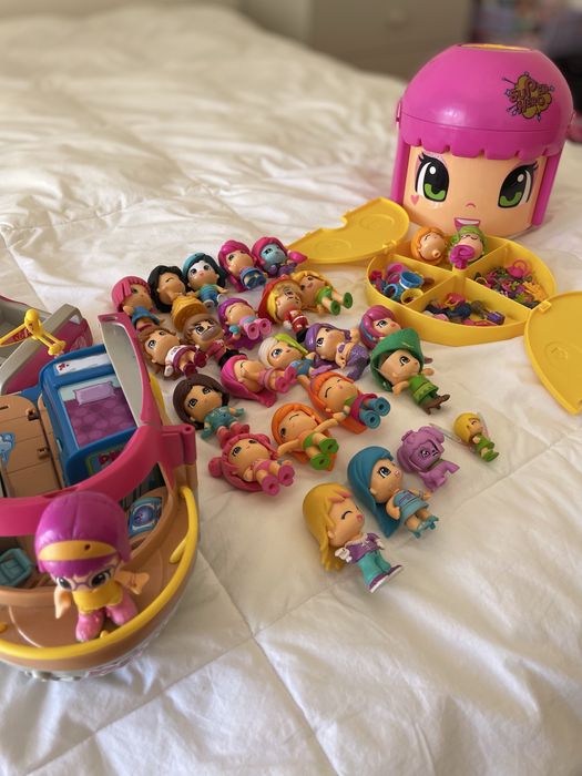 25 pinipons com barco iate e Cabeça surpresa rosa Alvalade • OLX.pt