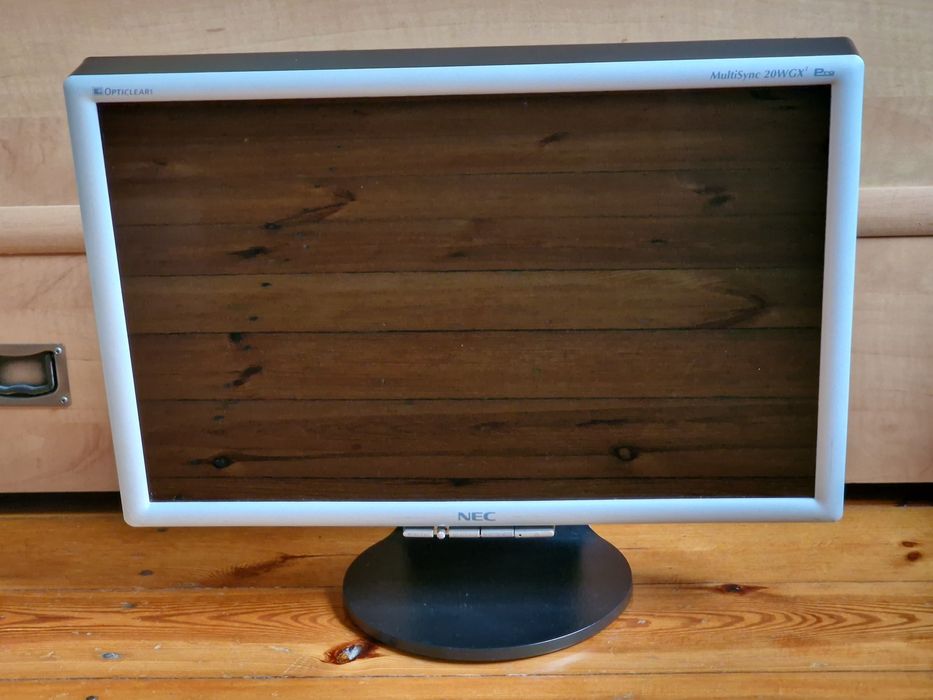 Komputer stacjonarny, monitor, myszka, klawiatura zestaw Asus NEC ...