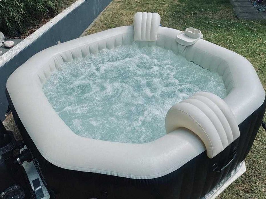 Basen jacuzzi Intex Pure Spa Deluxe Octagon Bukowiec • OLX.pl