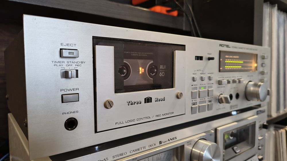 Касетна дека Rotel RD 1010. 3 Head. Сквозний канал.: 12 500 грн ...