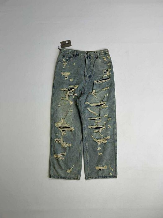 Джинси BALENCIAGA джинсы distressed baggy custom jeans archive opium: 2 ...