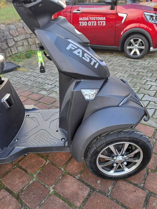 Skuter elektryczny ELECTRORIDE FASTI 4 MAX czarny Wejherowo • OLX.pl