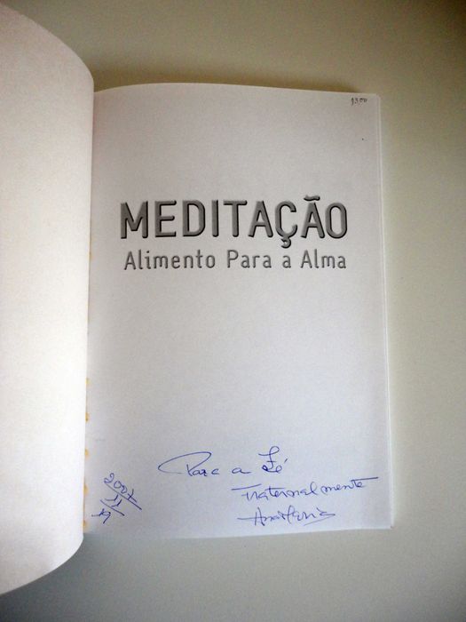 “Meditação – Alimento para a Alma” (Elizabeth Clare Prophet) Algés ...