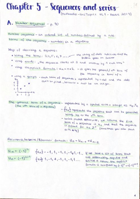 Notatki z Matematyki IB Core HL - Notes for IB Mathematics Core HL ...
