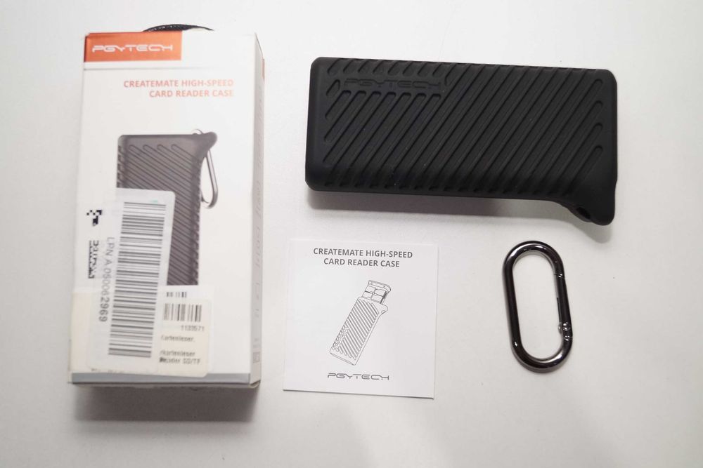 PGYTECH CreateMate Etui 2w1 Czytnik Karty Pamięci SD MicroSD TF Pawelce ...