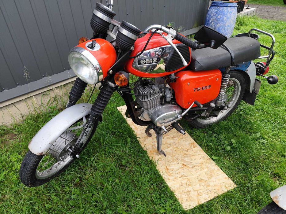 MZ ts 125 oryginał ładny stan pali jeździ Lipsko • OLX.pl
