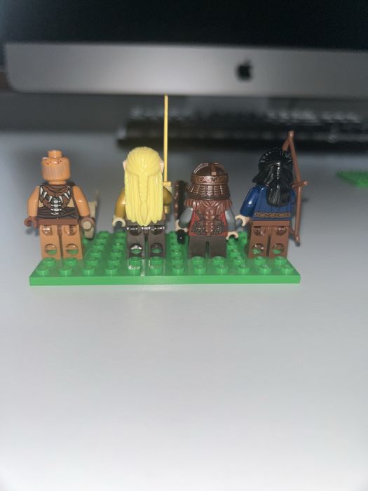 LEGO The Hobbit/Władca Pierścieni zestaw minifigurek | łucznik Bard ...