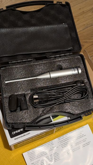System pomiarowy audio Dayton Audio OmniMic V2 Gdańsk Ujeścisko ...