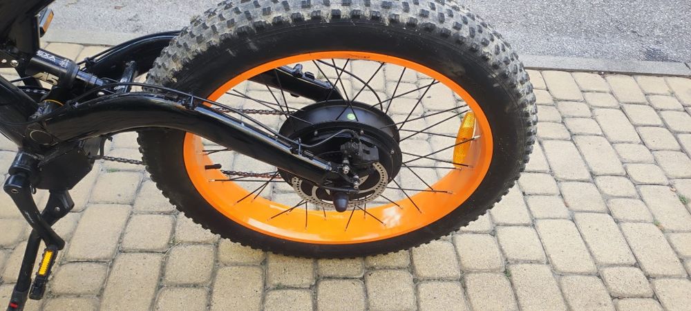 Rower elektryczny FAT BIKE Sanok • OLX.pl