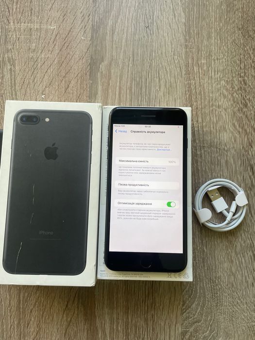 IPhone 7 plus 32 gb Айфон 7 плюс 32 гб black: 2 800 грн. - Мобільні телефони / смартфони Самбір ...