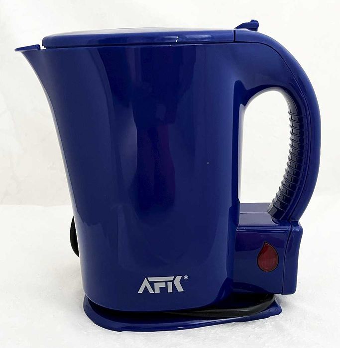 Czajnik niebieski elektryczny marki AFK Germany pojemność 1 litra ...