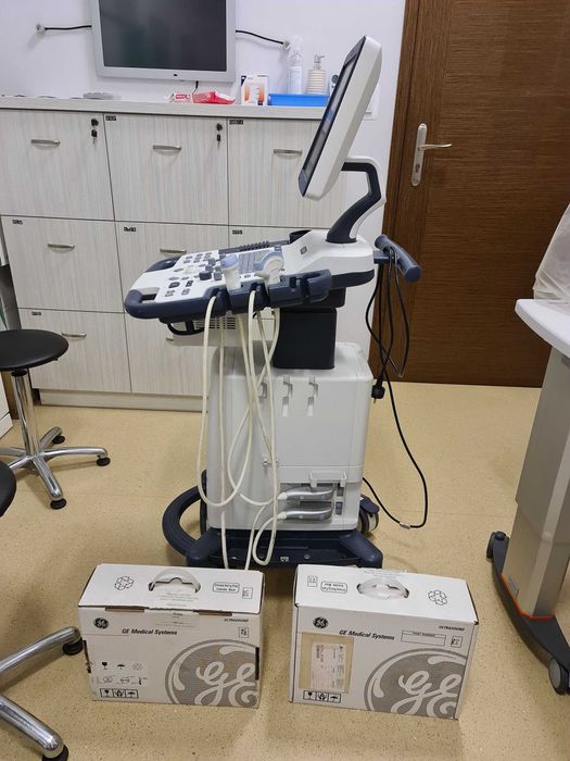 USG GE LOGIC V5 + 2 głowice KRAKÓW Kraków Bieżanów-Prokocim • OLX.pl