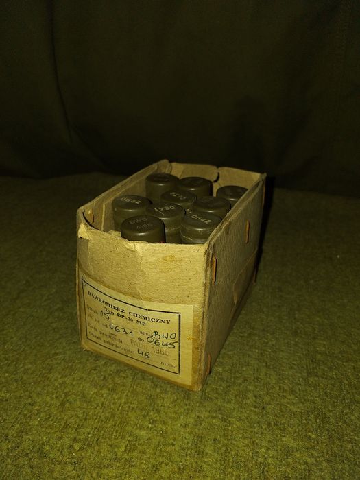 Dawkomierz chemiczny DP-70 MP,militaria,kolekcje,WP,LWP,PRL,demobil ...