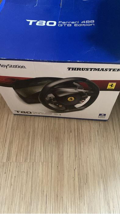 Kierownica THRUSTMASTER T80 Ferrari 488 GTB Edition (PC/PS4/PS5 ...
