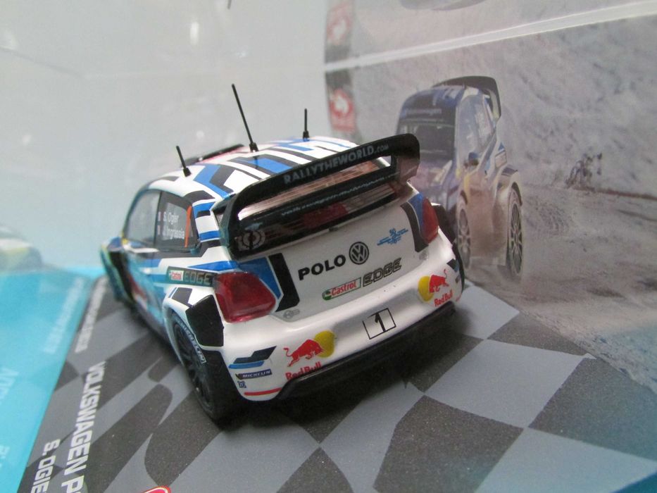 Volkswagen Polo R WRC #1 // Rali Monte-Carlo 2016 // Altaya 1/43 Tomar ...