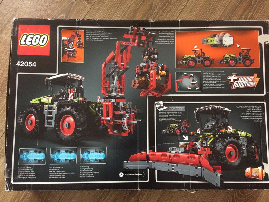 LEGO Technic 42054 Class Xerion 5000 dwa modele w jednym pudelku ...