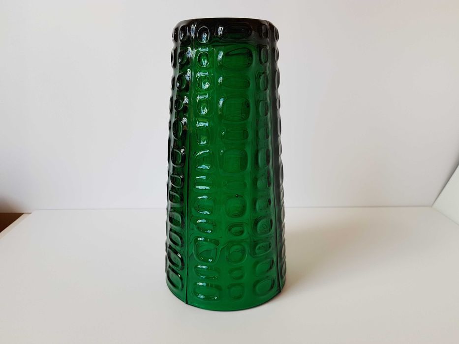 Wazon WULKAN, Ząbkowice, kolorowe szkło PRL Dąbrowa Górnicza • OLX.pl