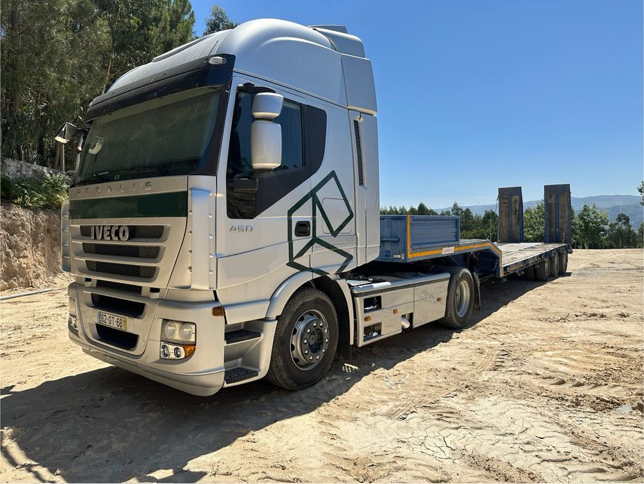 Camião Iveco Stralis Porta-máquinas Sande E São Lourenço • OLX.pt