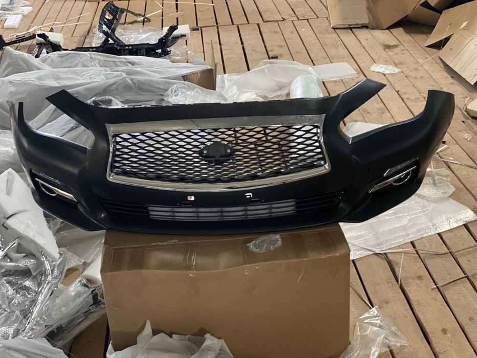 Бампер Infiniti Q50 2013 2014 2015 2016 2017: 520 $ - Бампери Одеса на Olx