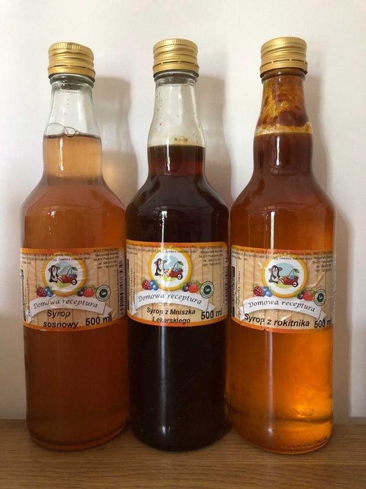 Miody, produkty z pasieki, syropy do herbaty, konfitura z żurawiny ...