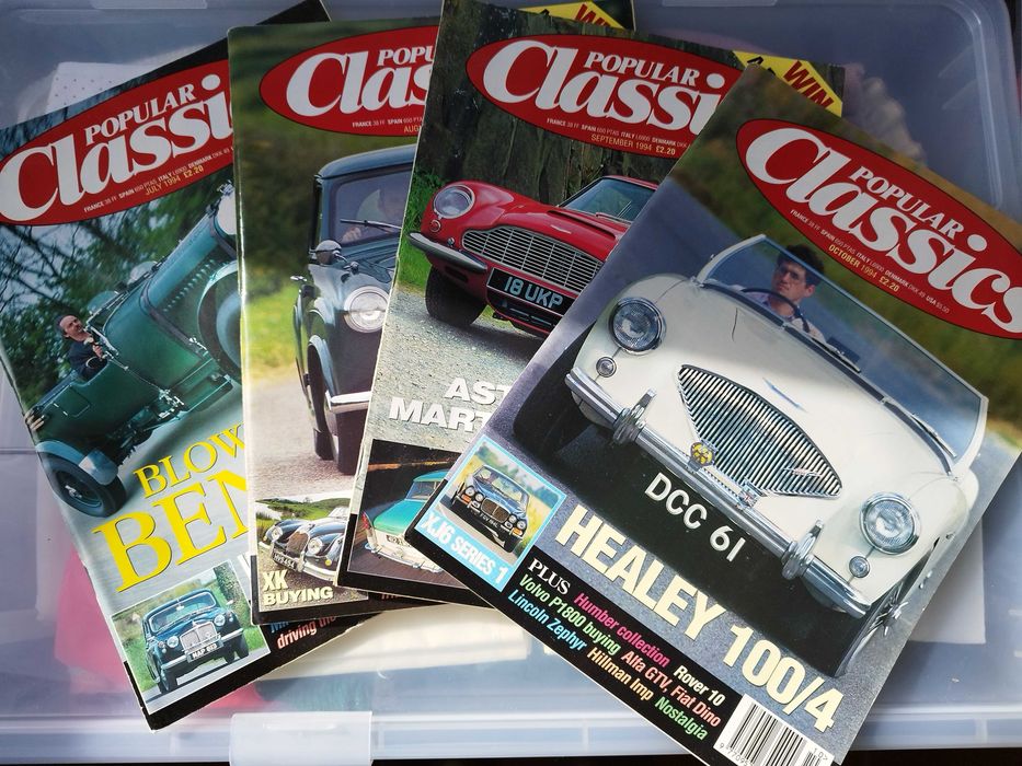 Revistas de automóveis antigos e clássicos, publicadas nos anos 90 ...
